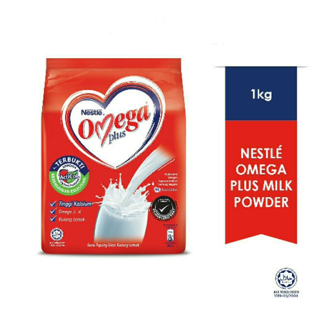 Nestle Omega Plus Milk Powder 1kg | Shopee Malaysia