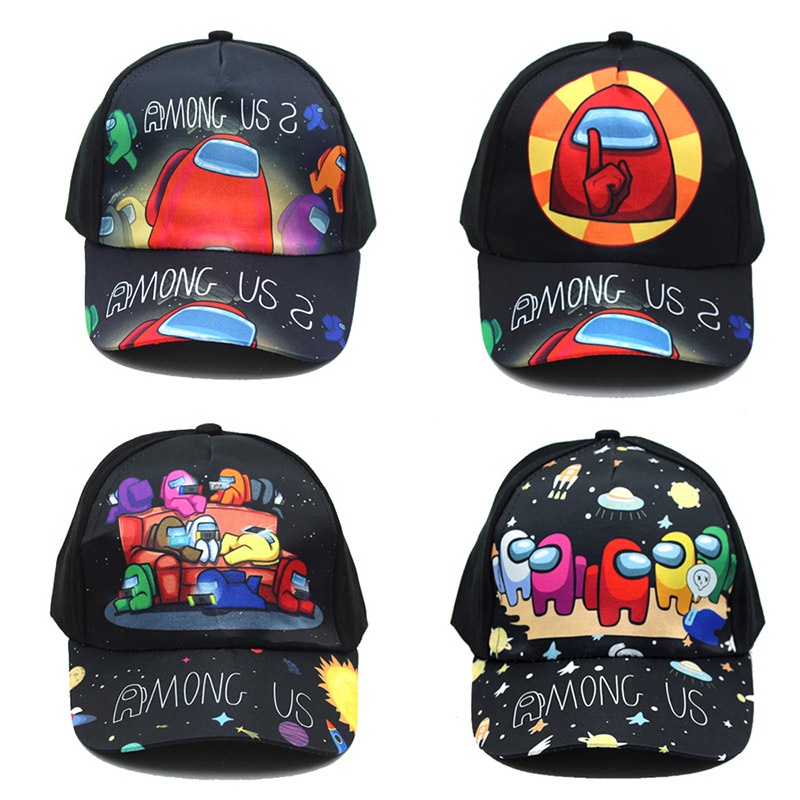 Game Among Us Children's Baseball Caps Adjustable Leisure Cartoon ...