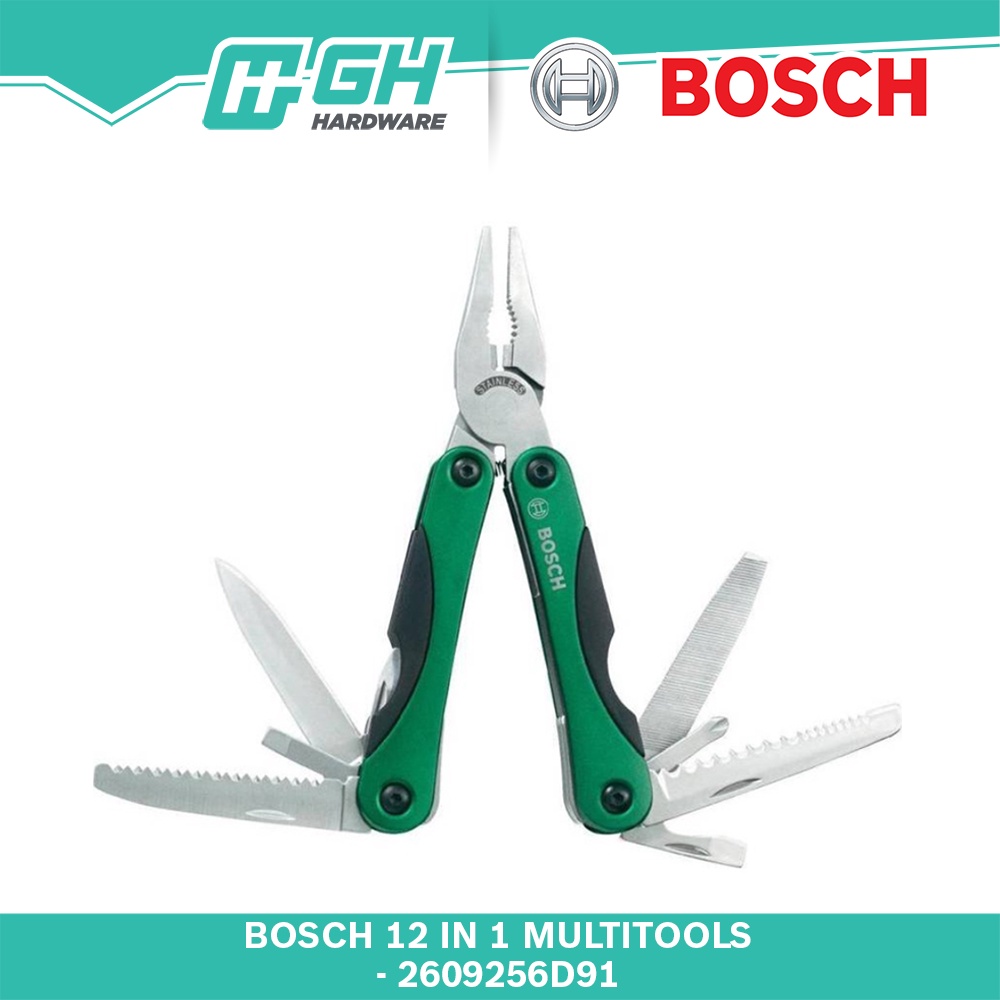 [ GH HARDWARE ] BOSCH Multifunctional 12 in 1 Multi Tool Screwdriver ...