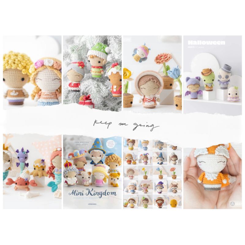 Amigurumi PDF FILE Mini Doll Aradiya toys crochet pattern | Shopee Malaysia
