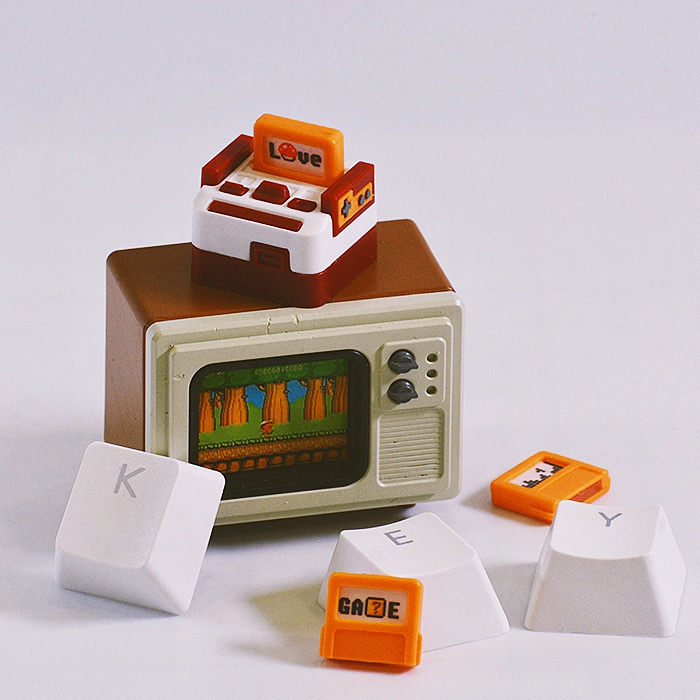 FC Custom keycaps Classic Retro for Esc Key, Light-Transmission Design ...