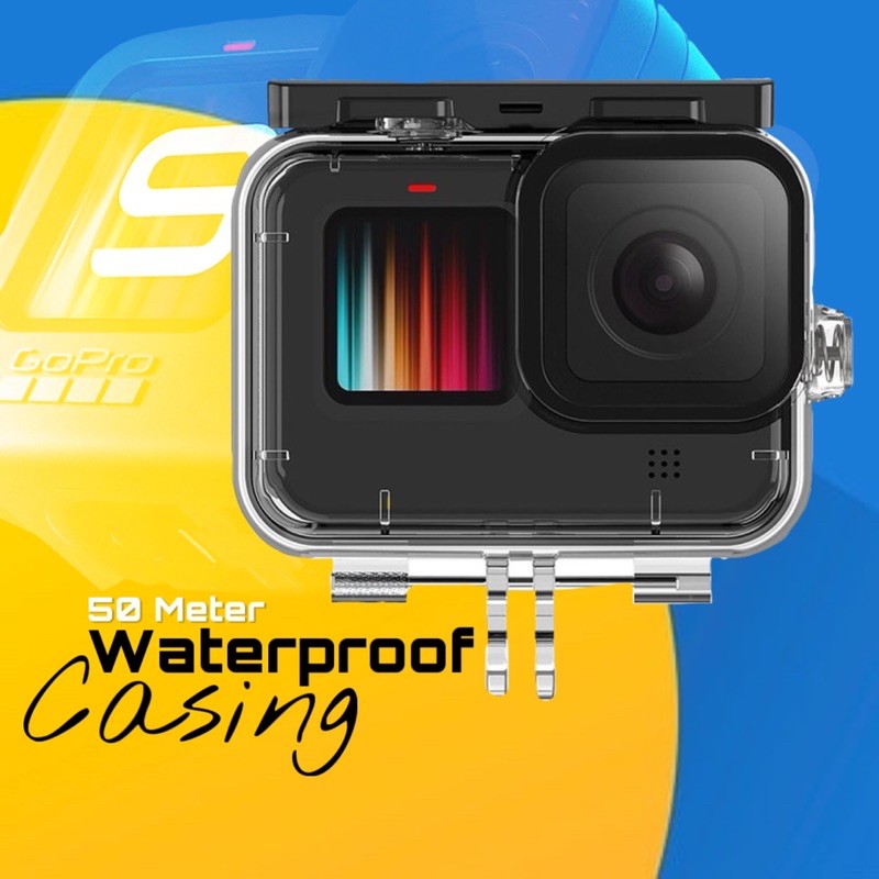 🔥CLEAR SALE🔥GOPRO HERO 11/ 10/ HERO 9🔥60M Underwater Waterproof Case ...