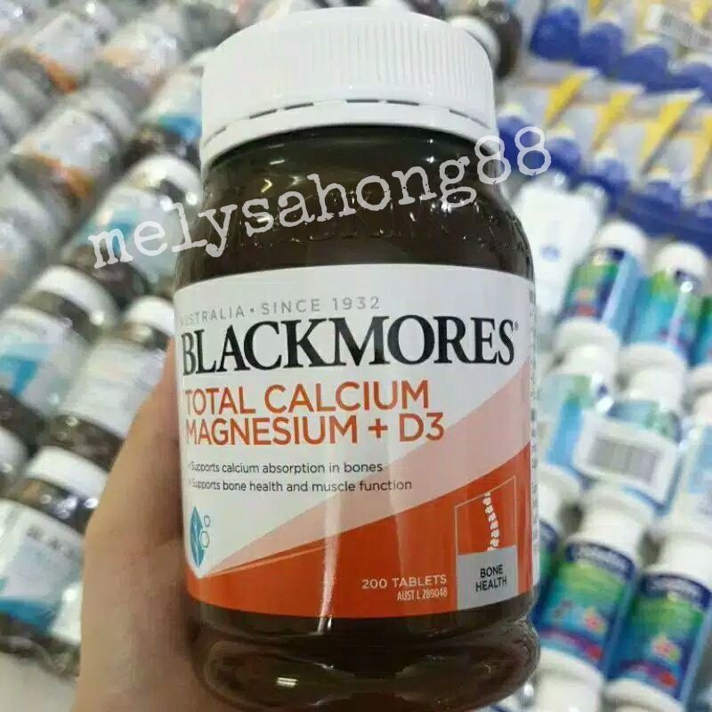 Blackmores Total Calcium Magnesium + D3-200 Tablets | Shopee Malaysia