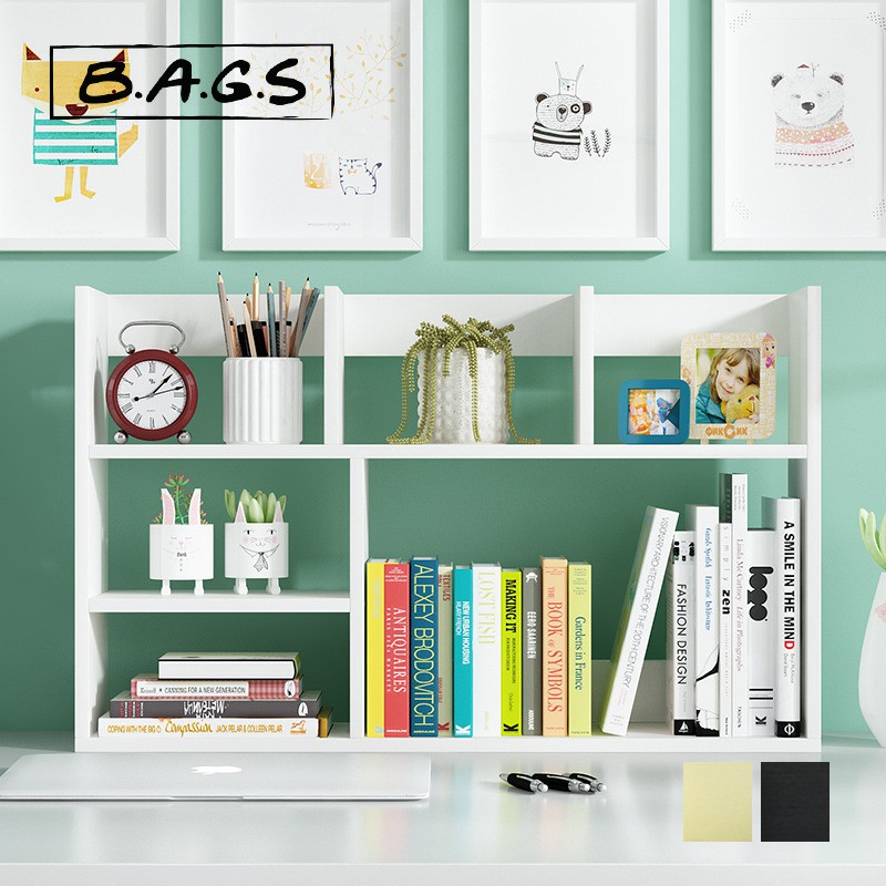 TheBags Student Bookcase Desktop Study Table Free Combination Bookshelf ...