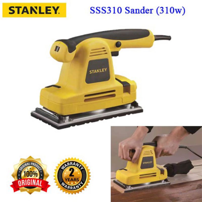 Stanley SSS310 Sheet Sander 310W Sander Machine (1/2" 115mm x 280mm ...