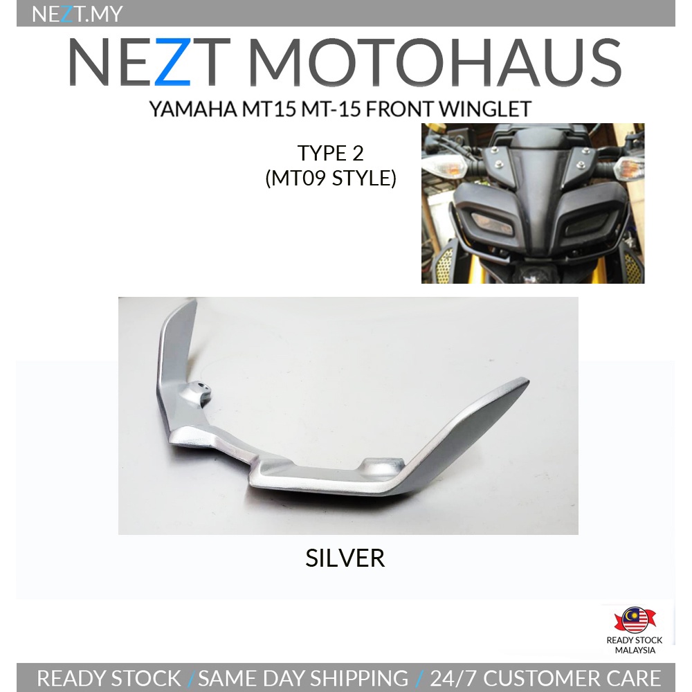 Yamaha MT15 MT-15 Front Winglet Front Fairing Aerodynamic Lower Cover ...