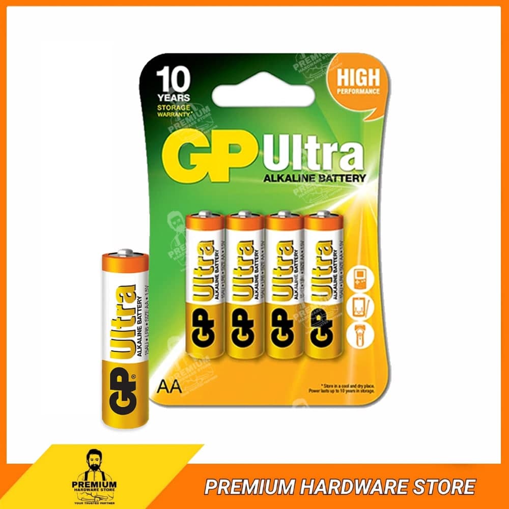 GP ULTRA GP Ultra Alkaline / Greencell Batteries Alkaline Battery With ...