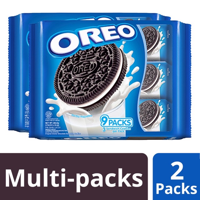 Oreo Vanilla Cream (265g x 2) [Multipack] | Shopee Malaysia