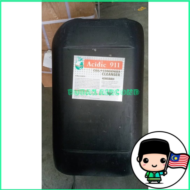 MORE POWER STONGER * Air Conditioner Coil Cleaner Chemical Acidic 25 ...