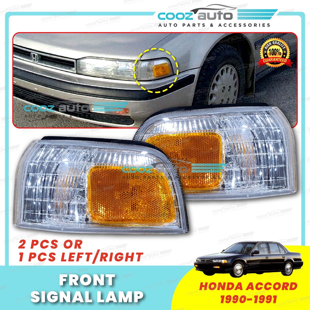 Honda Accord SM4 1990 - 1991 Front Signal Lamp Parking Light Side ...