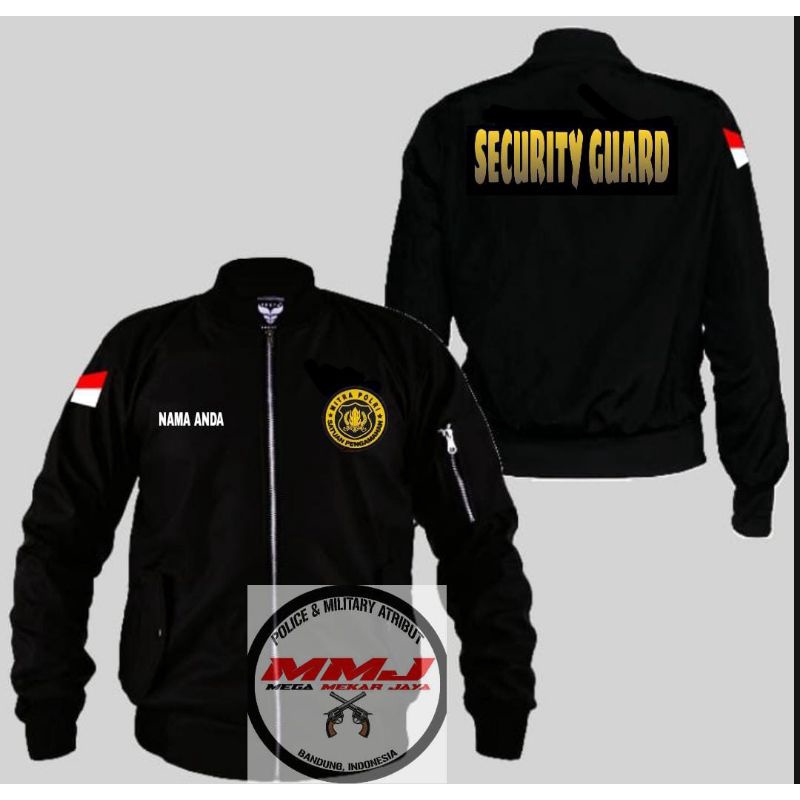 Original SECURITY GUARD BOMBER Jacket / Sample / SECURITY | Shopee Malaysia