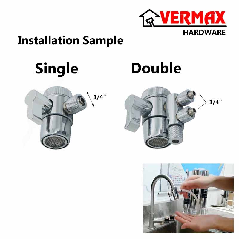 Water Filter Adapter / Water Divider / Water Dispenser Connector ...