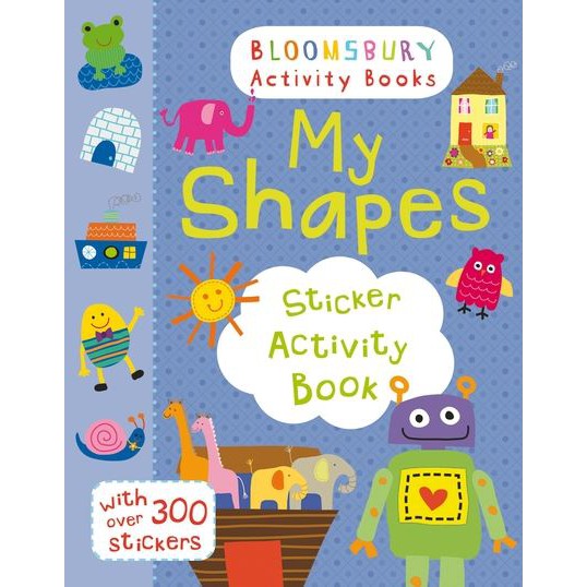 Children Sticker Activity Book: My Shapes Sticker Activity Book ...