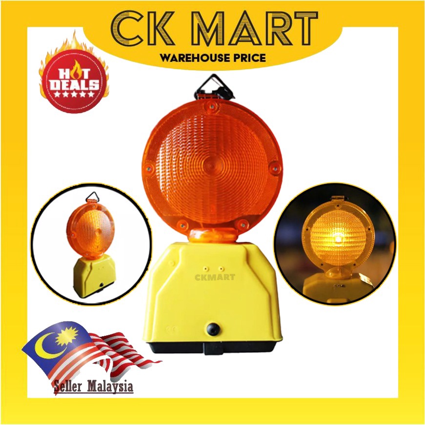 Flashing Light Blinker/ Yellow Traffic Caution Light/ Warning Light ...