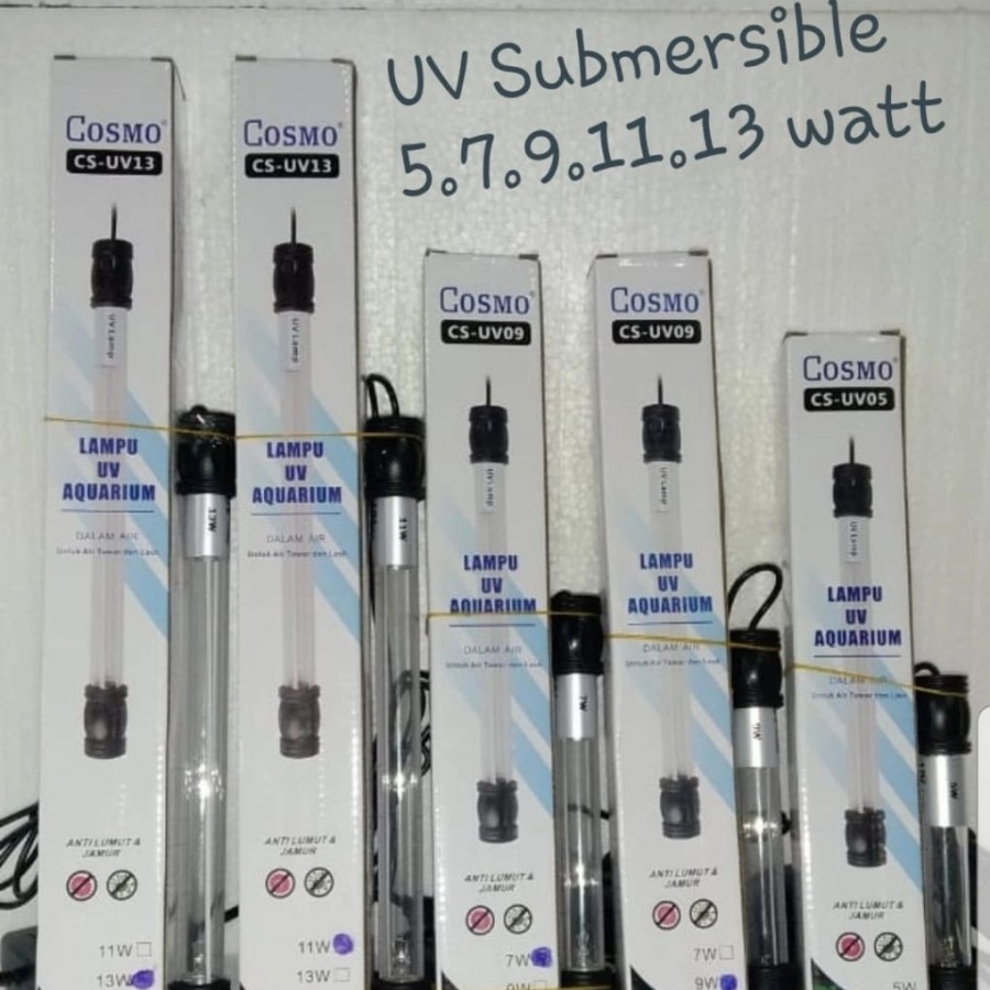 Cosmo uv Submersible 11watt (aquarium Submersible uv Lamp/Pool ...