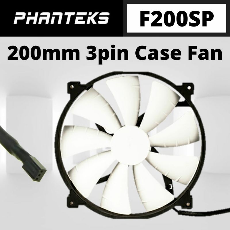 Phanteks 200mm case fan PH-F200SP 3 pin | Shopee Malaysia