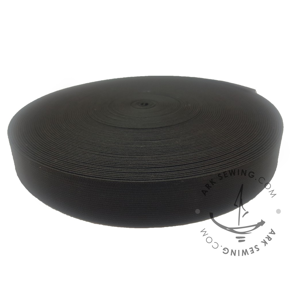 BLACK HARD ELASTIC (5 METER) / GETAH PINGGANG KERAS HITAM (5 METER ...