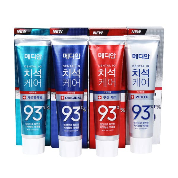 Median Dental IQ 93% Korean toothpaste (120g) | Shopee Malaysia
