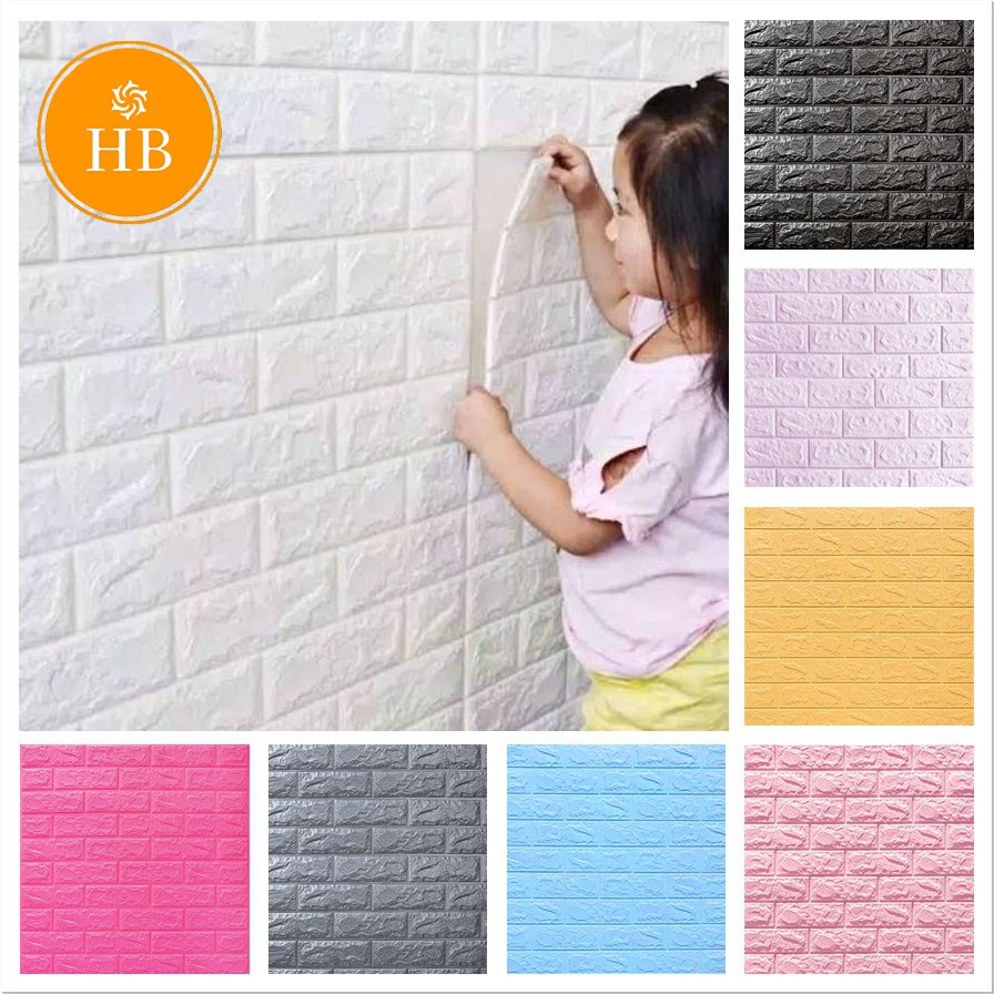 H&B 3D Wall Paper Dinding Sticker for bedroom Ceiling DIY design ...