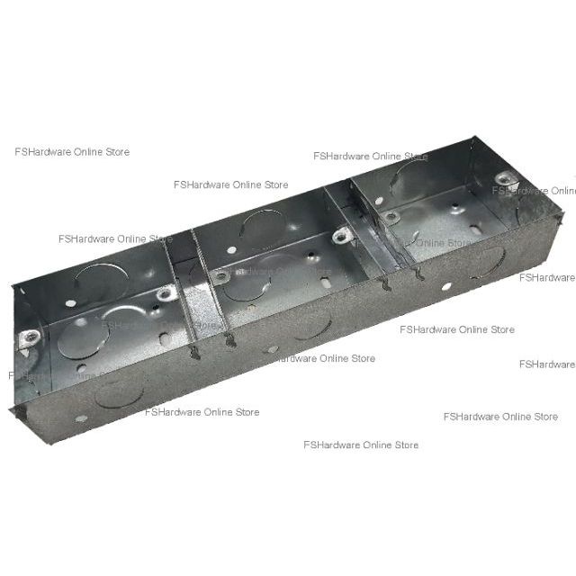 GI 3" X 10" ELECTRICAL CONCEAL BASE BOX | Shopee Malaysia