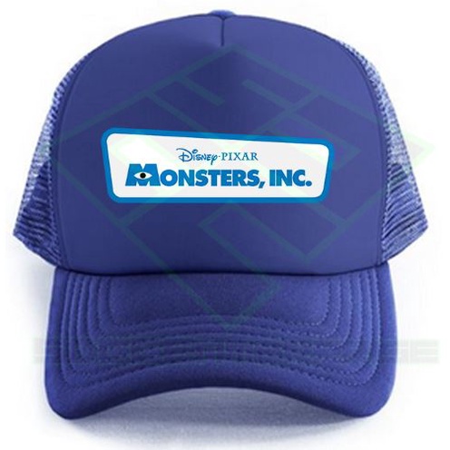 SDCC: Monsters iNc inspired Mesh Cap / Truckers Cap / Net Cap Design ...