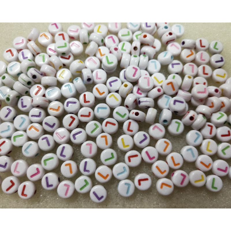 Alphabet Beads Bulat 'L' | Shopee Malaysia