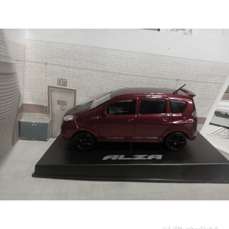 PERODUA DIECAST MYVI VIVA ALZA CUSTOM WARNA SCALE 1/32 | Shopee Malaysia