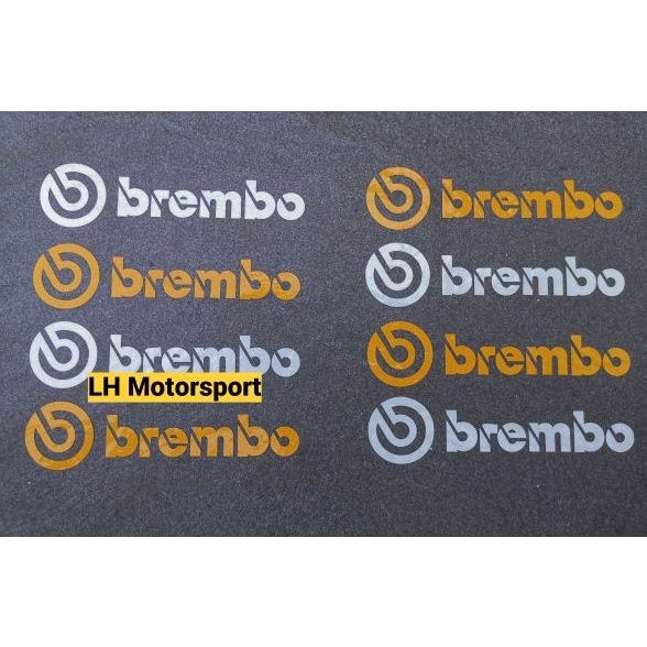 Sticker Brembo Caliper Sticker Disc Brake Sticker Motor Sticker Car ...