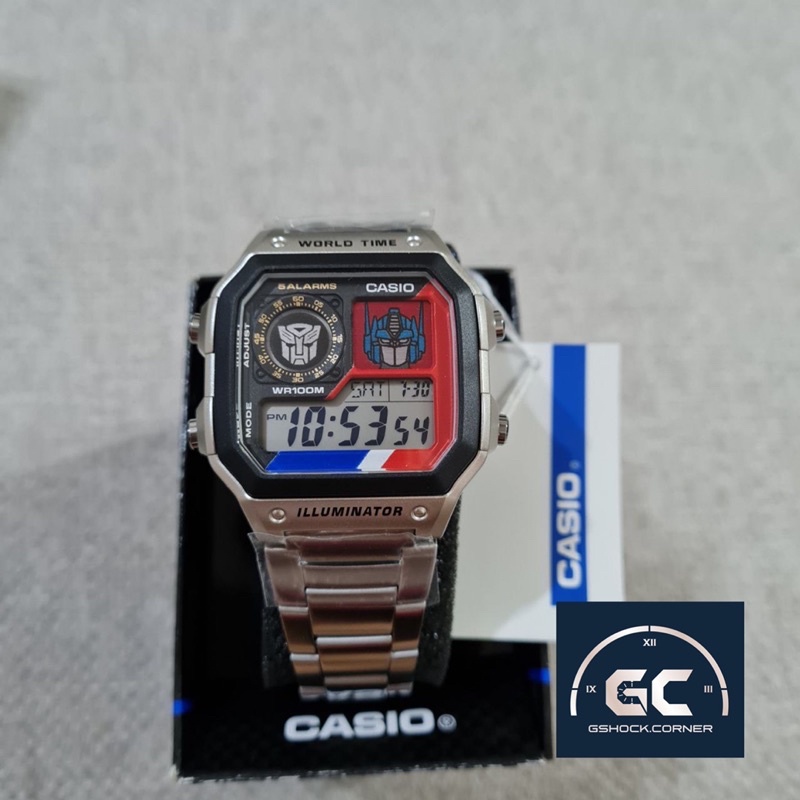 CASIO TRANSFORMERS AE-1200WHD-1A/AE-1200WHD-1AV/AE-1200WHD CUSTOMISE ...