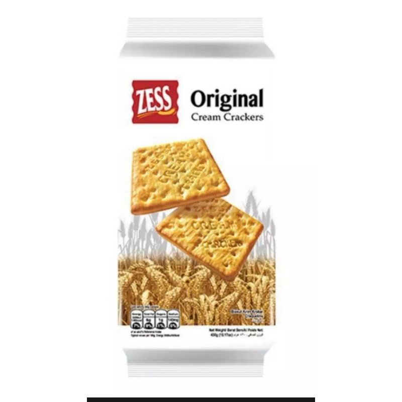Zess Original Cream Cracker 380gm | Shopee Malaysia