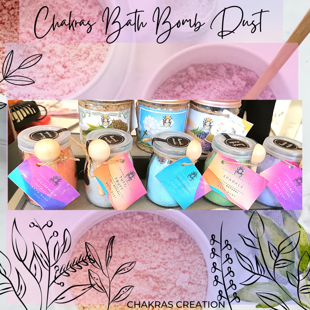 Chakras Bath Bomb Dust | Shopee Malaysia
