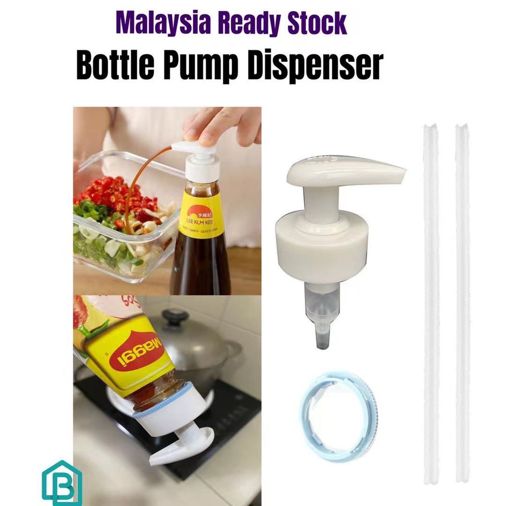 Pam Botol Sos Tomato Cili Pump Head Dispenser Bottle Mouth Squeezer ...