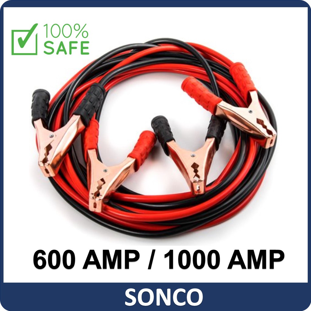 Heavy Duty 600amp 1000amp Car Battery Booster Cable Battery Jumper