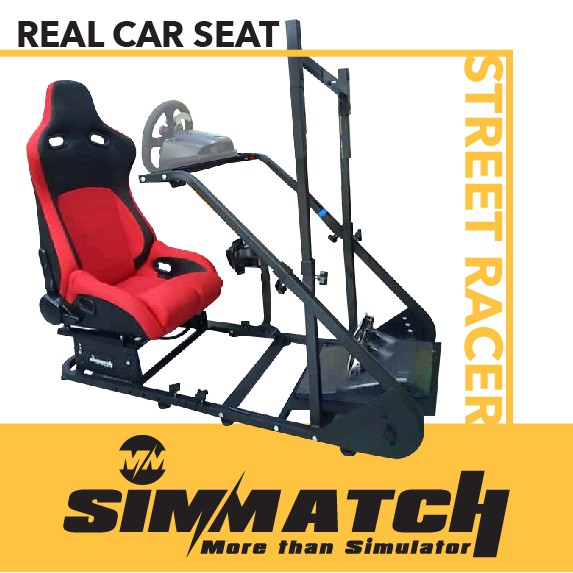 🔥SHIP FROM KL🔥 Simmatch Full Set Racing Simulator Steering Wheel Stand ...