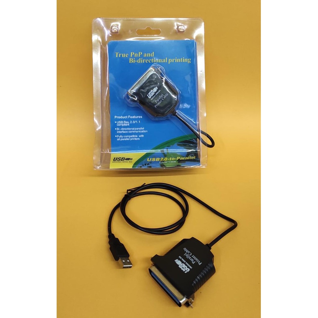 Usb to LPT 25 PIN CABLE / usb to parallel printer cable | Shopee Malaysia