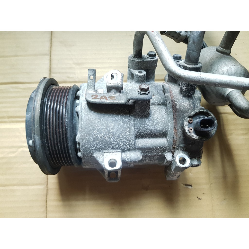 Original Denso Toyota Vellfire 2AZ AC Air Con Compressor 6SEU16C 447260 ...