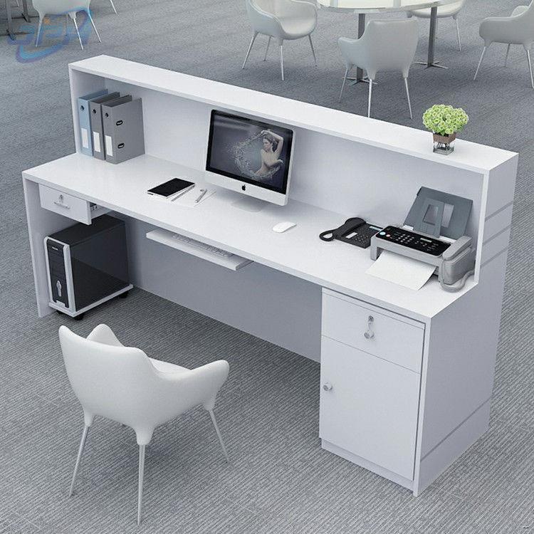 Checkout counter, reception corner bar, simple and modern cash register ...