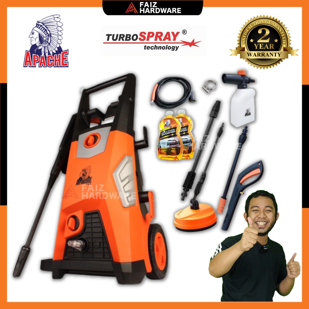 APACHE TurboSpray HM6616 160 Bar Professional Super Power High Pressure ...