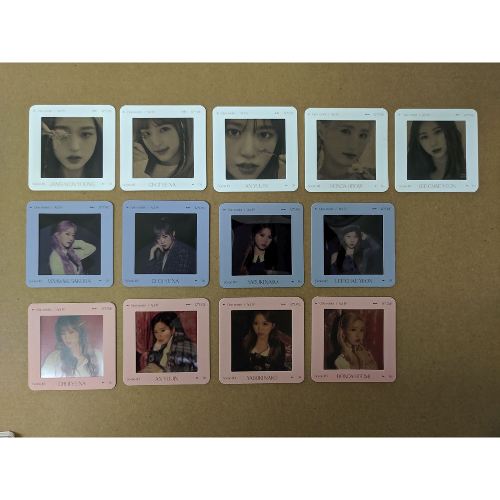 Official IZ*ONE One Reeler Film Card | Shopee Malaysia