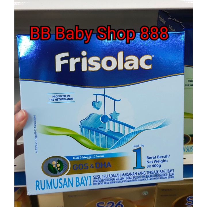 Frisolac Step 1 Infant Formula Milk Powder 0-12 Months 600g/1.2kg ...