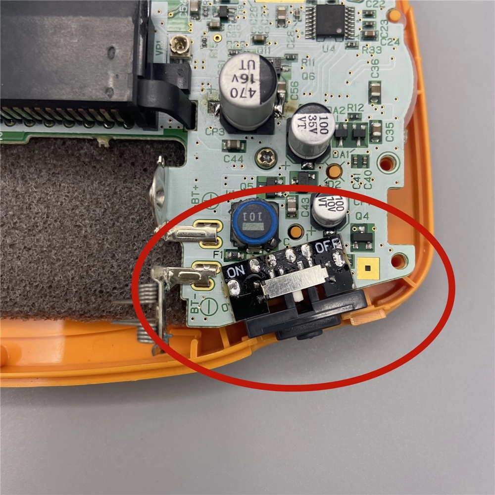 For GBA / GBC / GBP / GBA SP Power ON OFF Power Switch Button for ...