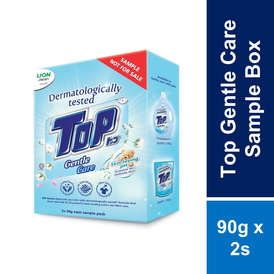 [Gift Redemption] Top Gentle Care Sample Box 90g x 2s | Shopee Malaysia