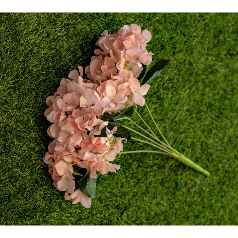 Artificial Hydrangea - PINK PEACH (45 cm) | Shopee Malaysia