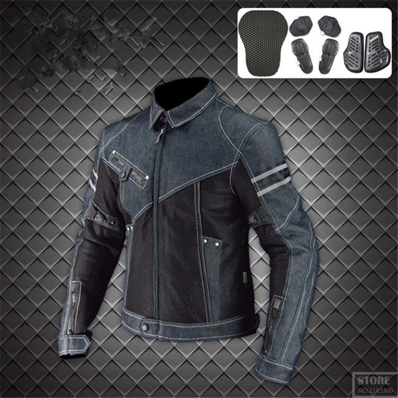 KOMINE JK 006 JK006 MOTORCYLE VINTAGE MESH DENIM JACKET RIDING JACKET | Shopee Malaysia