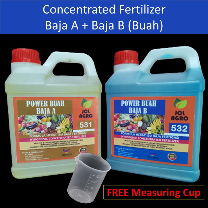 [4L] Concentrated Fertilizer / Hydroponics Fertilizer /Hydroponics ...