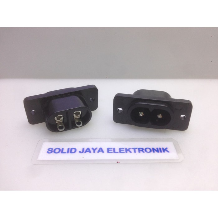 2 Pin AC Socket - 2 pin AC Power Socket AC IN Electrical Socket ...