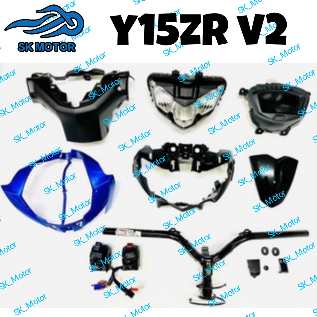 Yamaha Y15ZR Y15 YSUKU V2 Original Head Lamp Head Light Set (CM6 ...