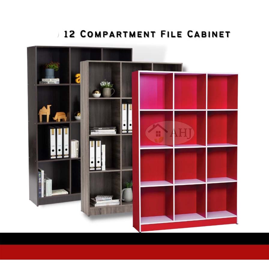 8 / 12 File Cabinet / Book Utility Shelf / Multipurpose Storage Cabinet ...
