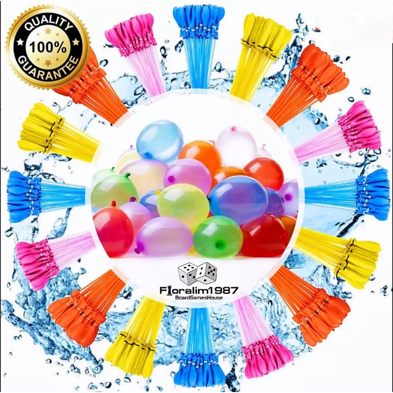 Belon 3bunch 111pcs Water Bomb/ Water Balloon/ Water Fights/ Happy Baby ...