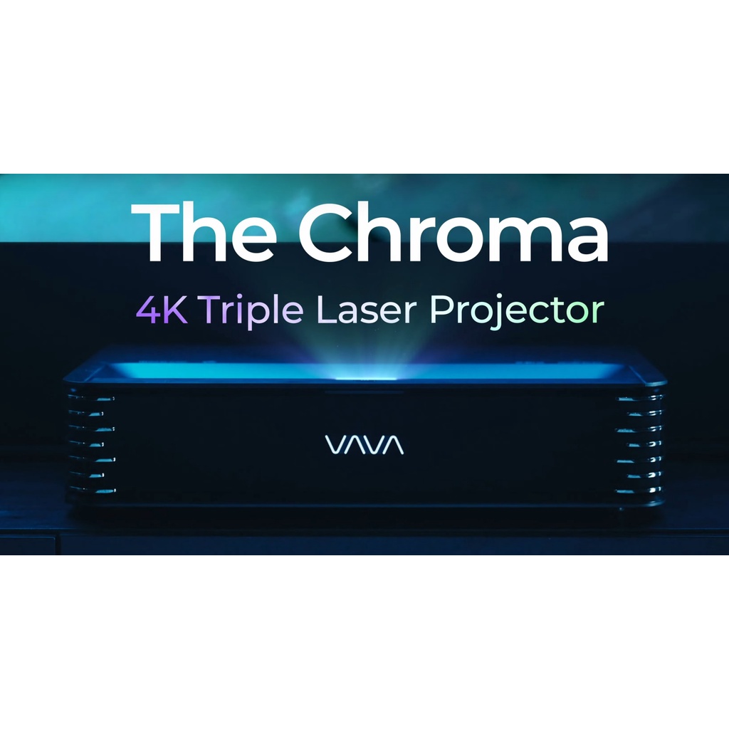 VAVA Chroma 4K HDR Triple Laser Projector VA-SP003 Model | Shopee Malaysia